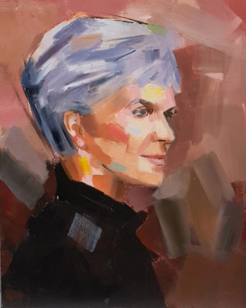 Paintings For Sale Sydney "Women In Power- Julie Bishop" | Aida Rizk