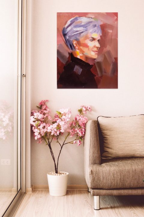 Paintings For Sale Sydney "Women In Power- Julie Bishop" | Aida Rizk